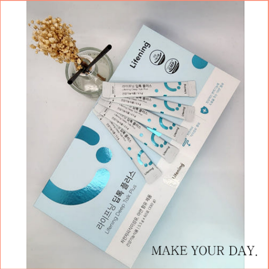 [INCELLDERM] Lifening Deep Talk Plus 330g (5.5g x 60P) | 蝦皮購物