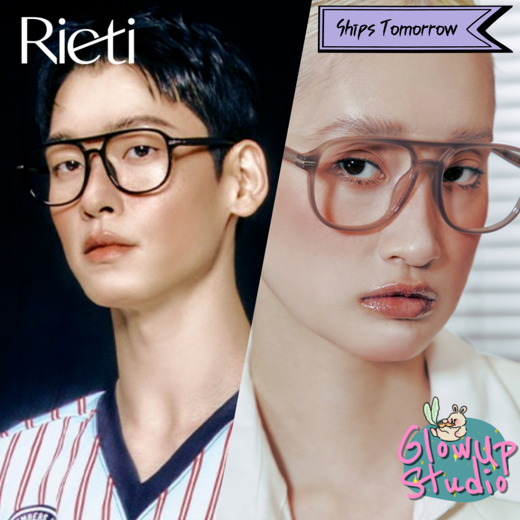 [2025 年發布] RIETI RENATO RT 1019 中性藍光和紫外線阻擋復古別緻眼鏡 2 色 | 蝦皮購物