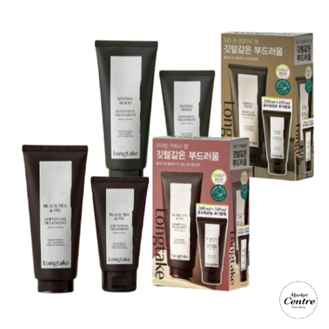 【Longtake】 Treatment 200ml+100ml 深層損傷護理檀香/紅茶無花果柔順護髮素香氛護髮素 | 蝦皮購物