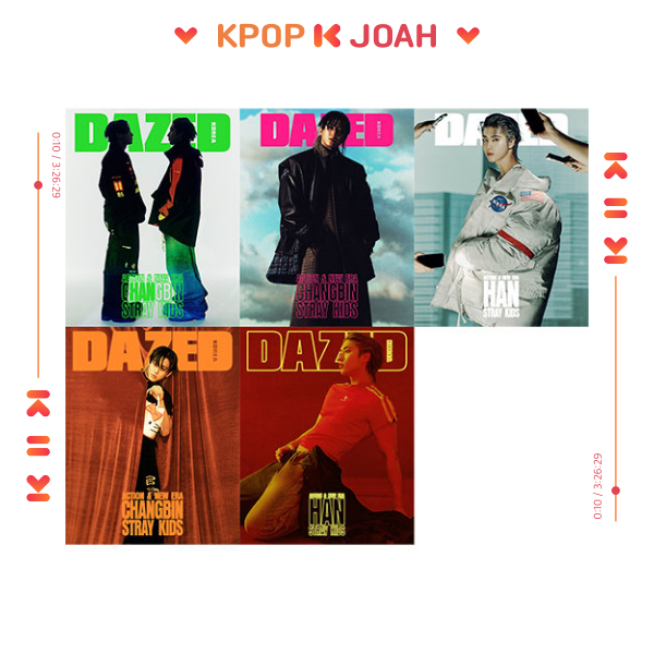 DAZED KOREA 2025.02 - COVER: SKZ CHANGBIN / HAN | 蝦皮購物