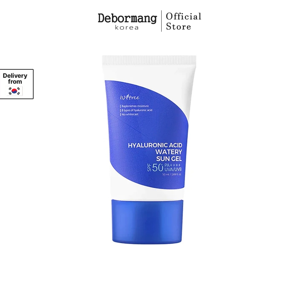 Istree 透明質酸水潤防曬凝膠 SPF50+ PA++++ 50 毫升 | 蝦皮購物