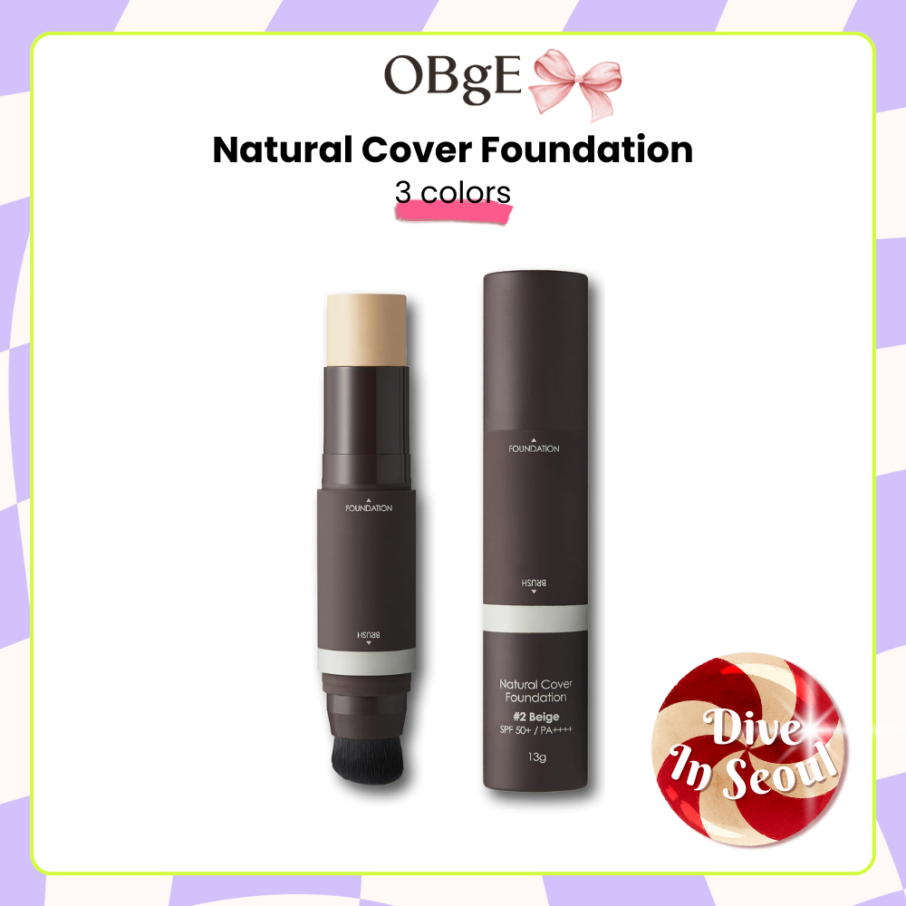 [OBgE] Natural Cover Foundation Stick – 3色 / 13g | 蝦皮購物