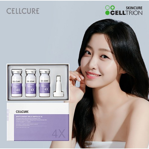 [Cellcure] Celltrion白能量肝斑安瓶 4X (10ml x 3瓶) - 專為肝斑與黑色素護理設計的安瓶 | 蝦皮購物