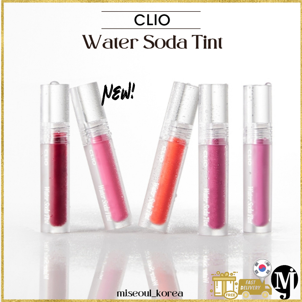 Clio Water Soda Tint 水蘇打水 5colors | 蝦皮購物