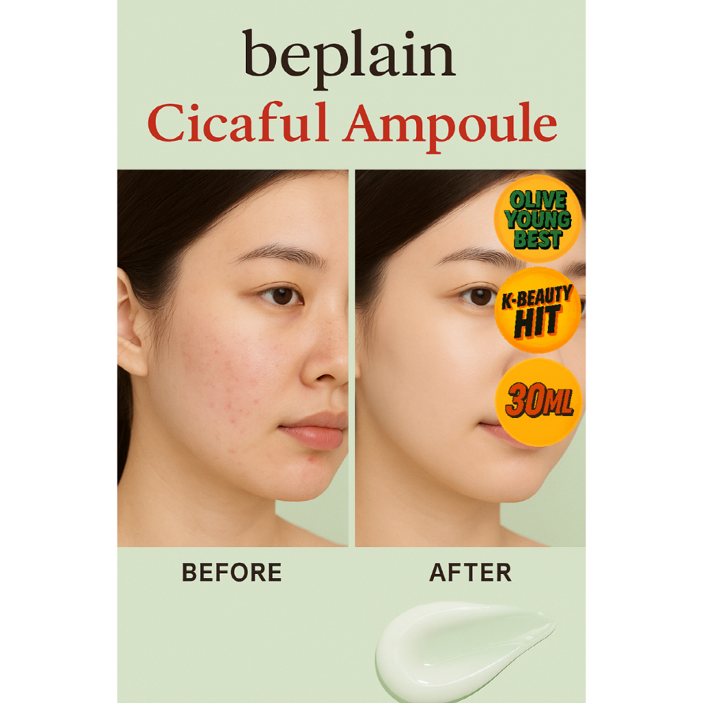 [BEPLAIN] Cicaful 安瓿 30ml | K-美 | 蝦皮購物