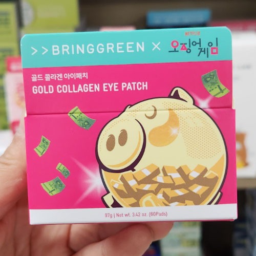 [BringGreen X Squid Game] Gold Collagen Eye Patch 60 Pads | 蝦皮購物