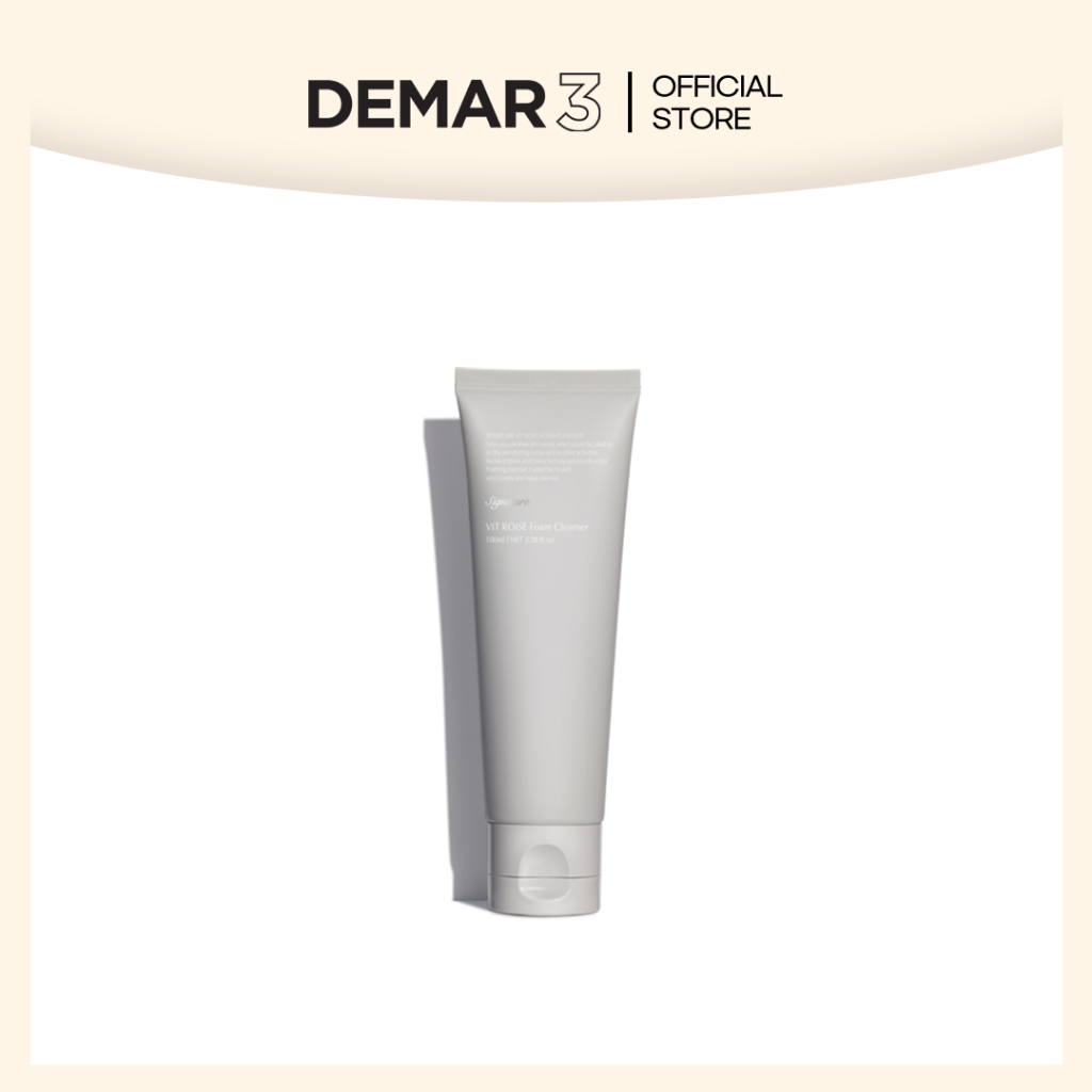 [DEMAR3 官方] SIGNATURE VIT ROISE 泡沫潔面乳 | 蝦皮購物