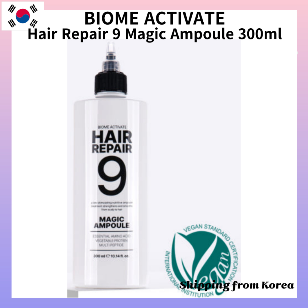 [Biome Activate] 頭髮修復 9 魔法安瓿 300ml | 蝦皮購物