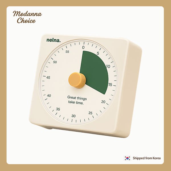 NELNA / focus on timer / Visual Analog timer *韓國桌面定時器、學習定時器、 | 蝦皮購物