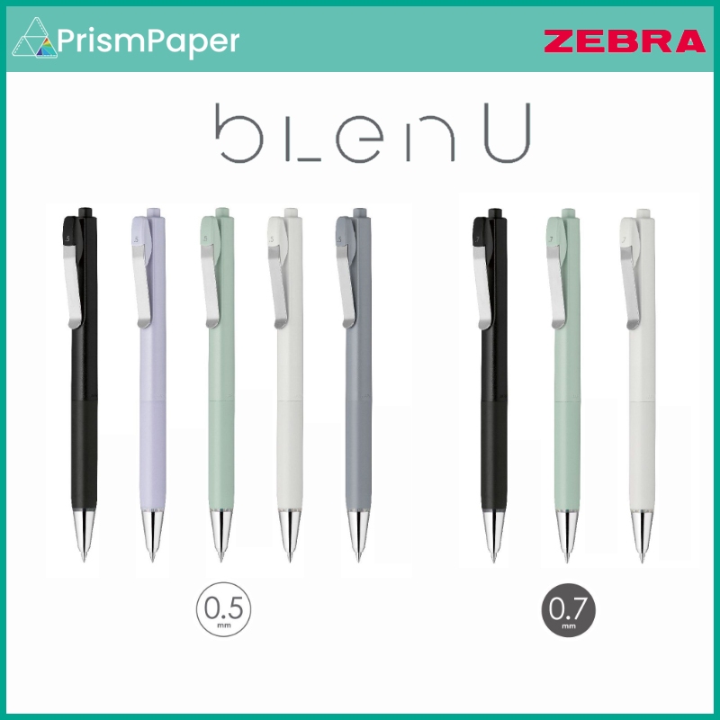 Zebra Blen U 油性圓珠筆 0.5 / 0.7mm [日本製造] | 蝦皮購物