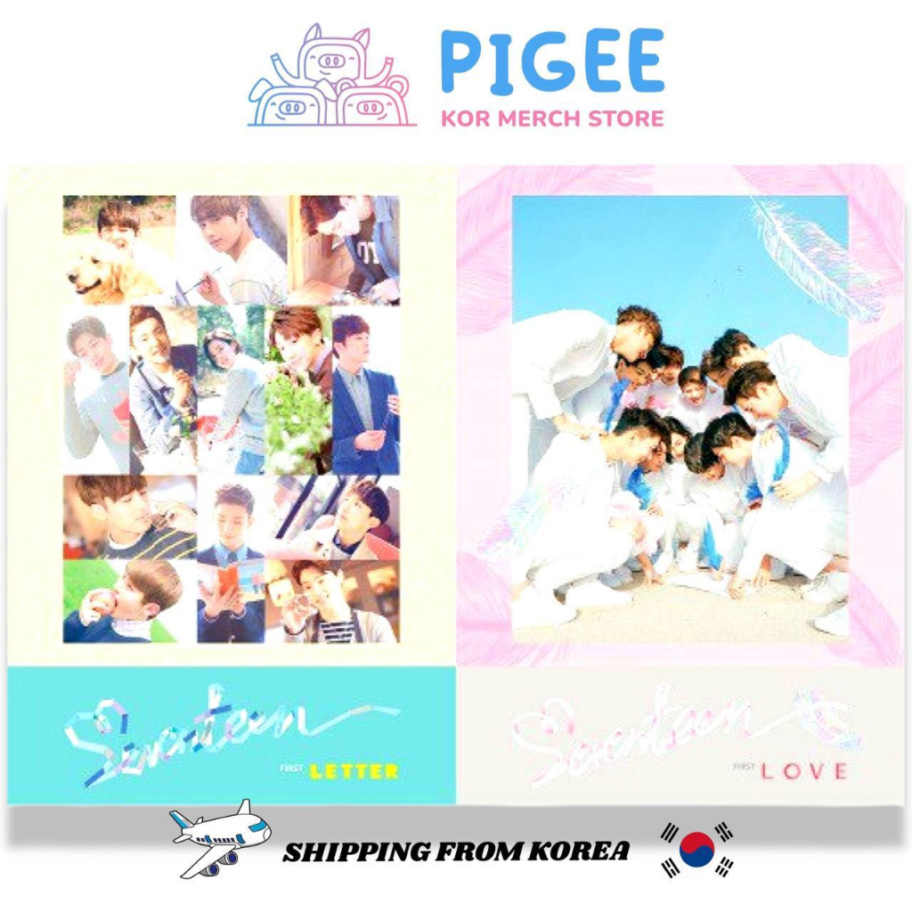 SEVENTEEN - 1ST ALBUM [FIRST LOVE & LETTER] | 蝦皮購物