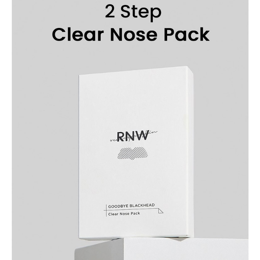 Rnw,再見黑頭,2 步透明鼻包,5 件,黑頭白頭鼻貼 | 蝦皮購物