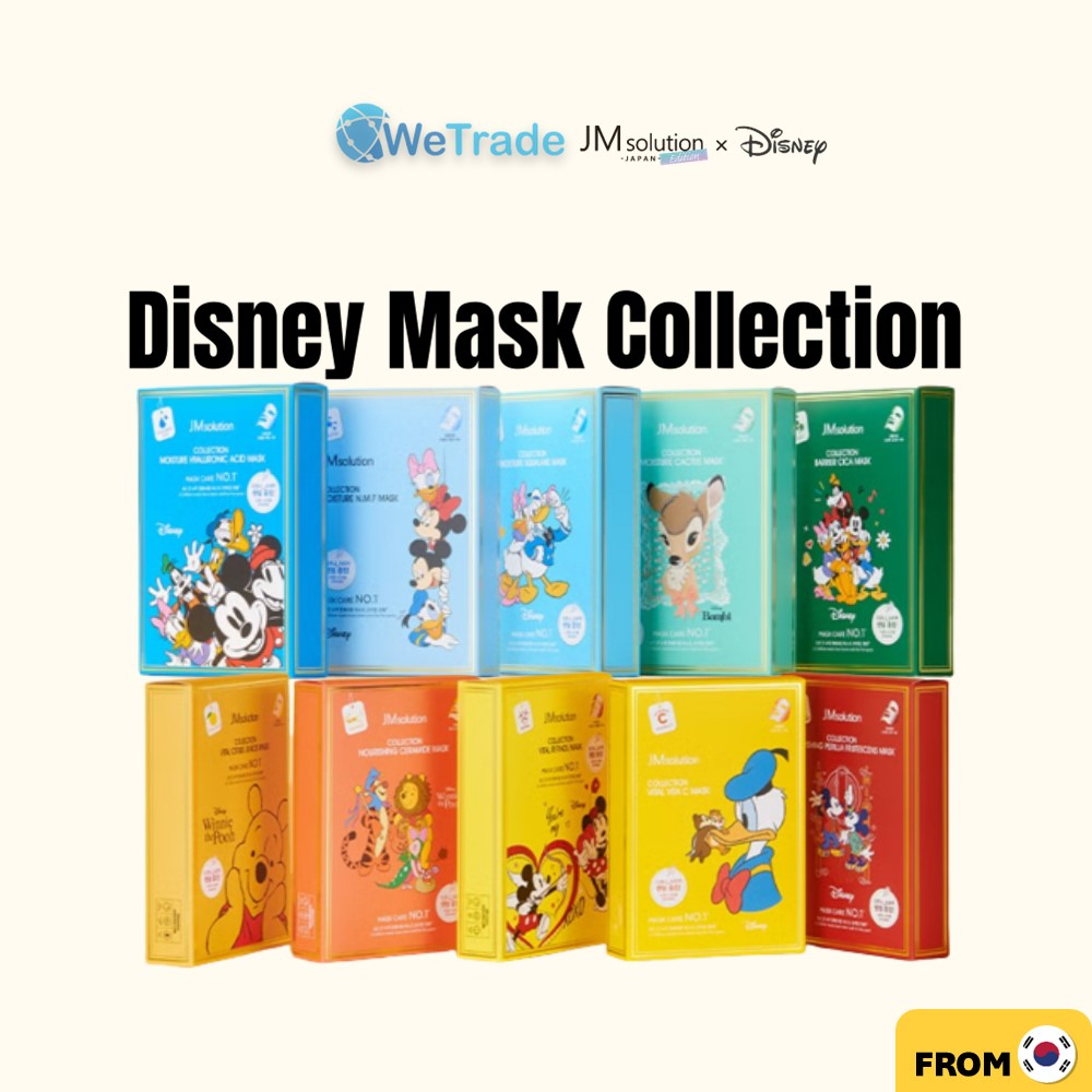 迪士尼 [JM Solution] DISNEY COLLECTION MASK SELFIE MASK 1盒(10張) | 蝦皮購物