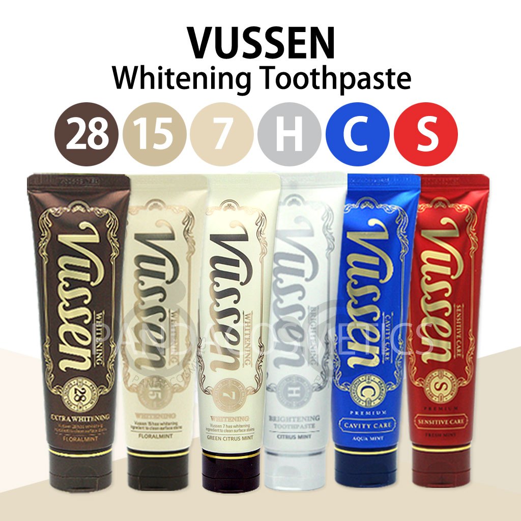 [Vussen]美白牙膏(Vussen28/Vussen15/Vussen7/Vussen H/vussen S/Vus | 蝦皮購物