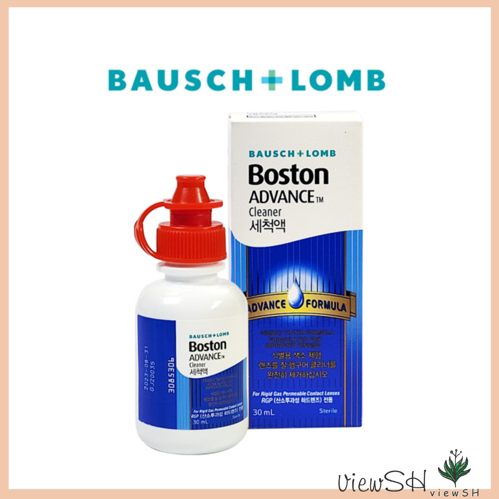 [BAUSCH + Lomb] Boston Advance cleaner 30ml,綜合鏡片清潔劑,RGP 鏡片清潔 | 蝦皮購物