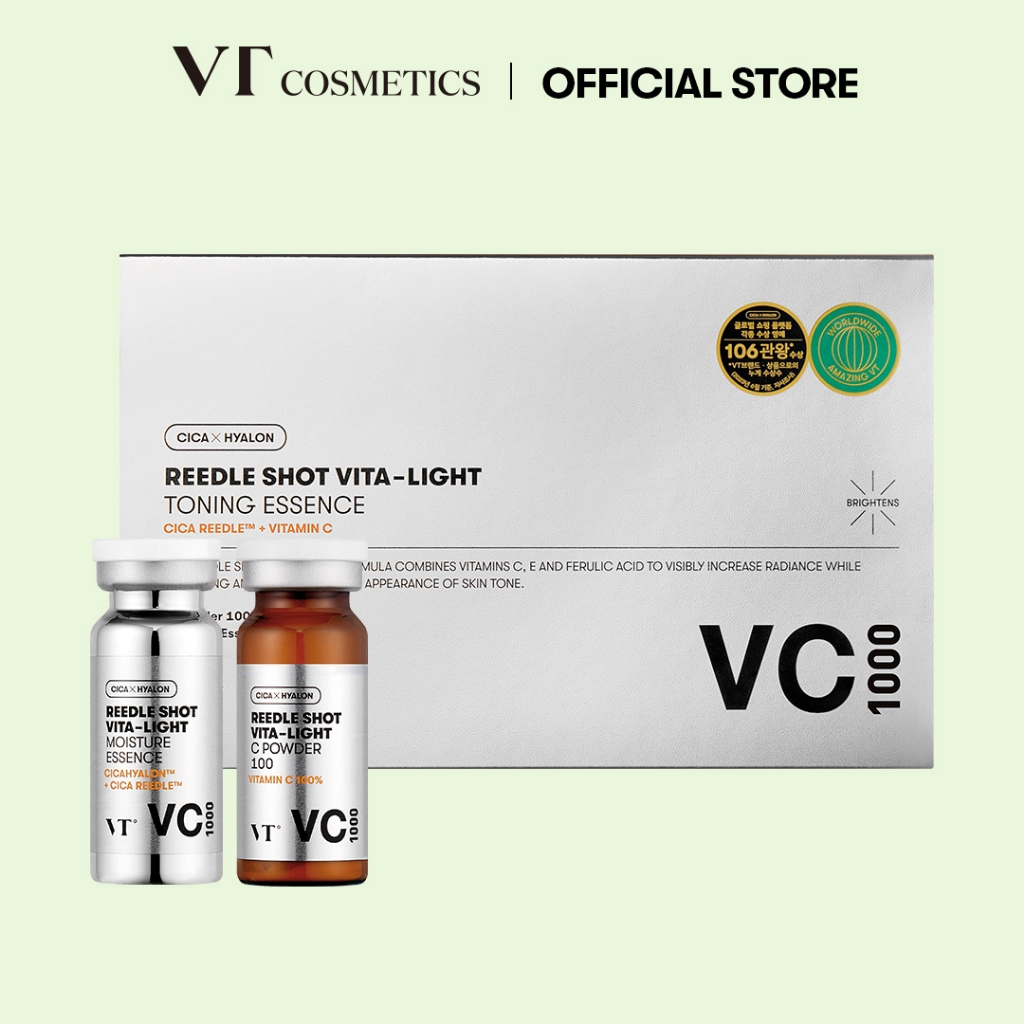 [VT] 老虎微晶維他-亮白精華露 VC1000 / VC1500 / VC2000 (10ml, 2ea) | 蝦皮購物