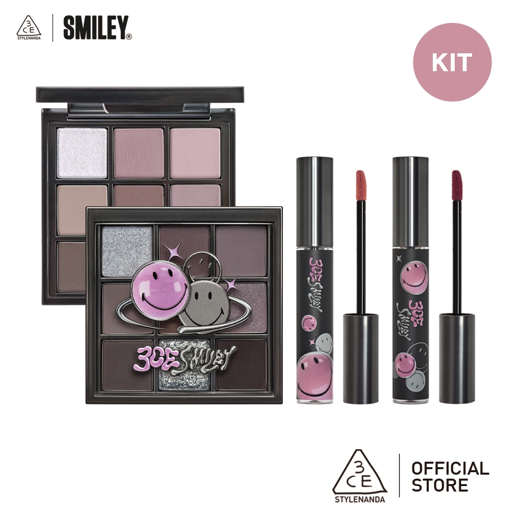 3CE Smiley聯名商品組 1 Smiley Kit 1 | 官方正品 | 蝦皮購物