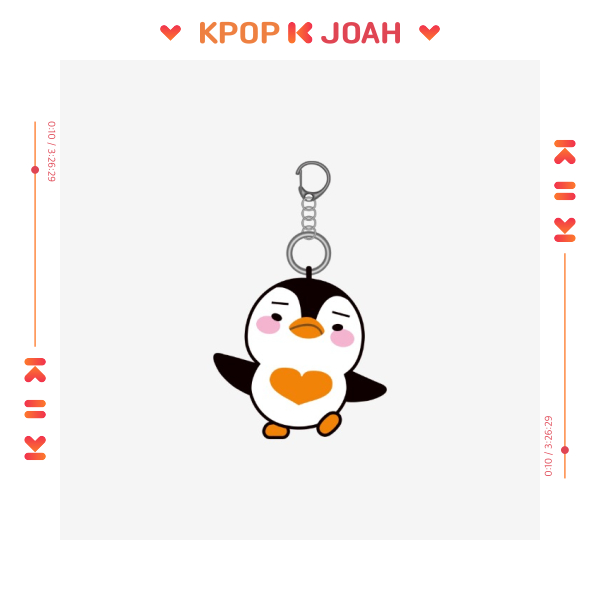 (PenPen FLAT PLUSH KEYRING) LEE JUNHO 2025 [MIDNIGHT SUN] MD | 蝦皮購物