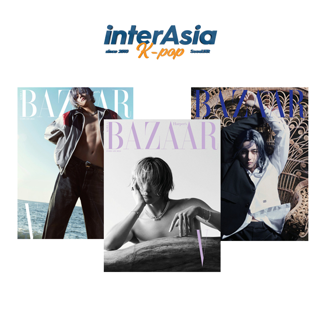 V (BTS) - FEBRUARY 2024 [BAZAAR] (A/B/C ver) | 蝦皮購物