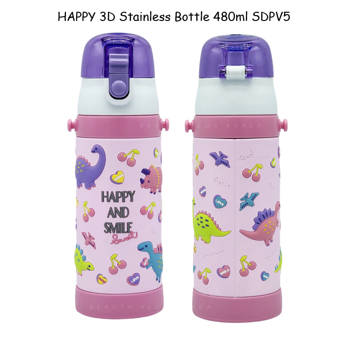 [SKATER] 恐龍/快樂/獨角獸 3D 不銹鋼瓶 480ml SDPV5 | 蝦皮購物