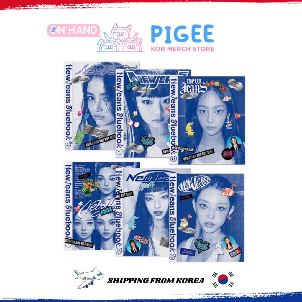 NEWJEANS - 1ST EP [ NEW JEANS ] Bluebook Ver. | 蝦皮購物