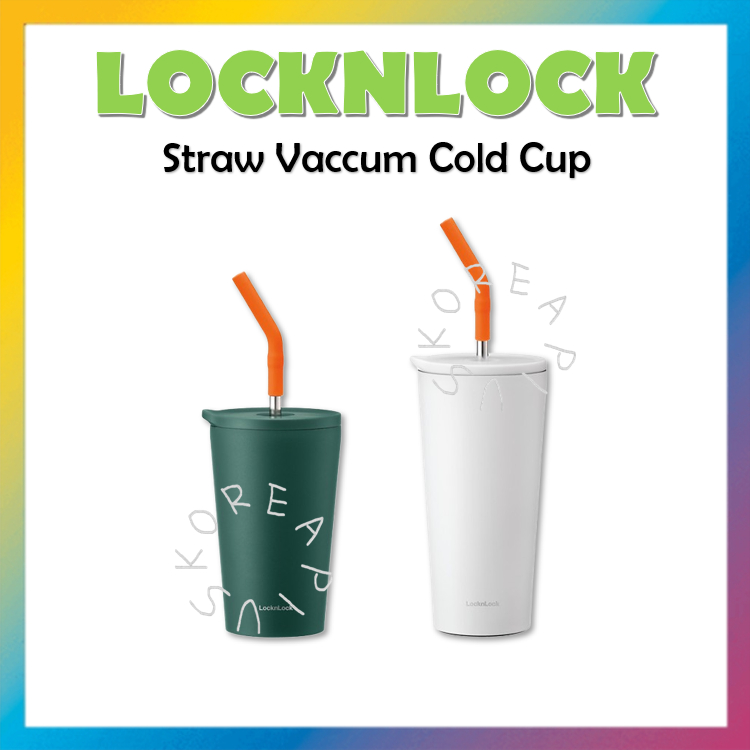 [LOCKNLOCK] 吸管真空冷杯 400ml/ 550ml (LHC4301/ LHC4304) | 蝦皮購物
