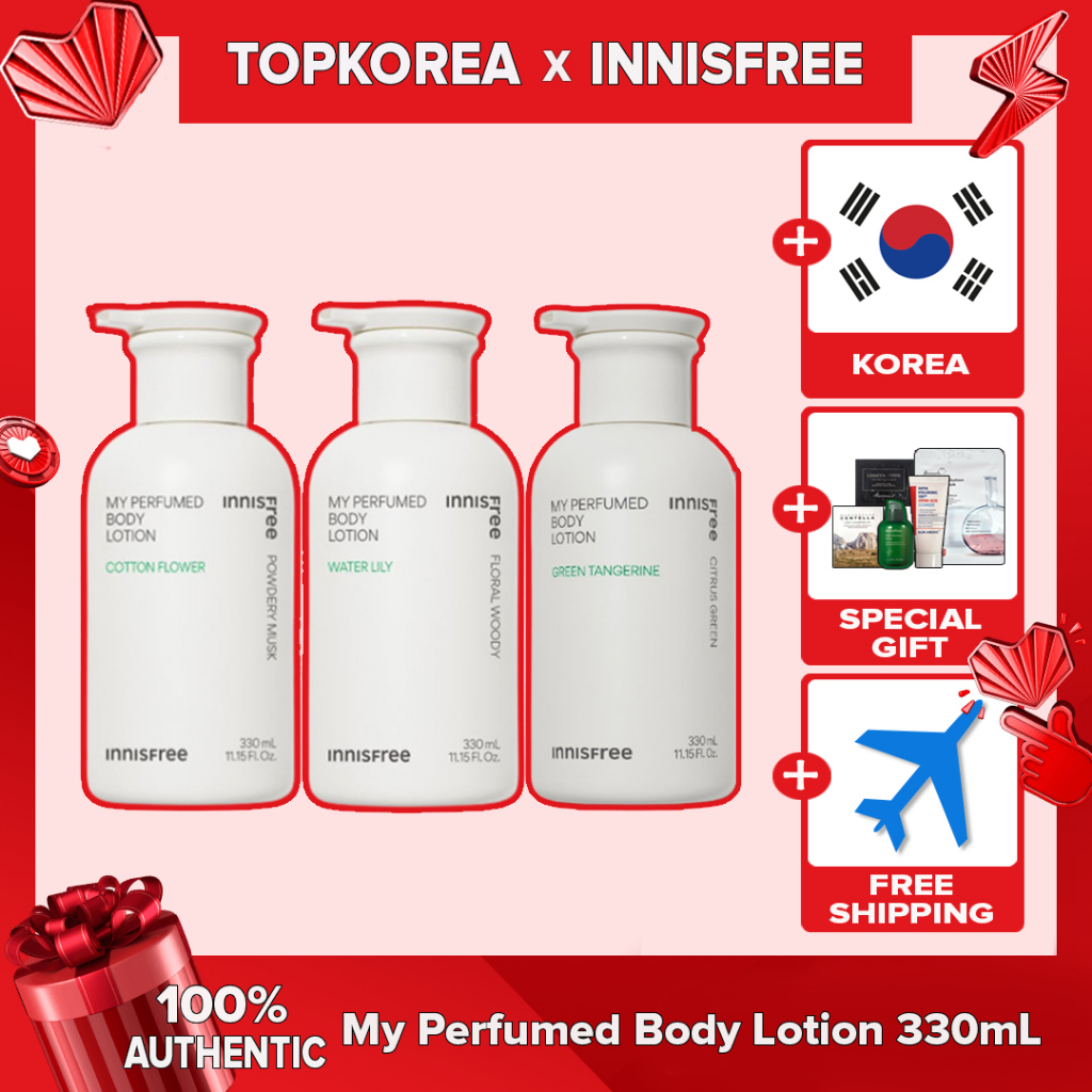 悅詩風吟 Innisfree 我的香水身體乳 330mL 3 TYPES TOPKOREA 韓國發貨 | 蝦皮購物