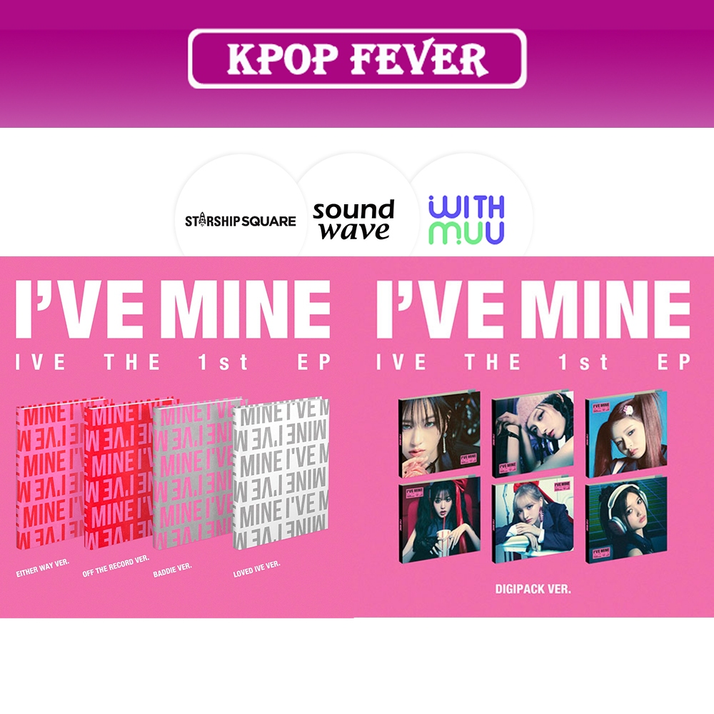 [ POB ] [ SET ] IVE - [ I'VE MINE ] THE 1st EP ( Std/digi) | 蝦皮購物