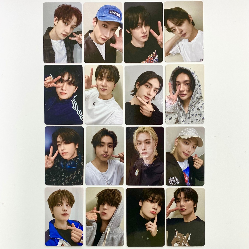 SKZ STRAY KIDS ROCK-STAR SOUNDWAVE LUCKY DRAW PHOTOCARD | 蝦皮購物
