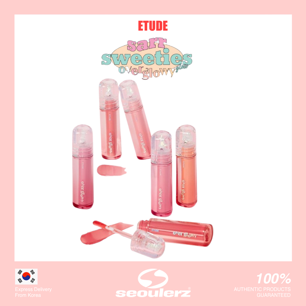 [ETUDE] Over Glowy Gloss 唇彩 6色 | 蝦皮購物