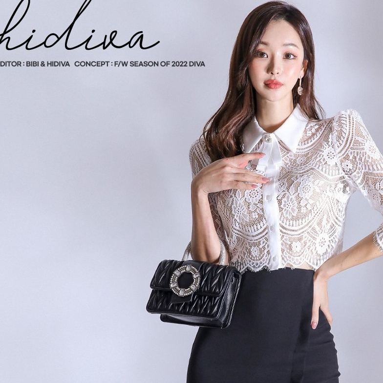 [HIDIVA] 韓國品牌/t3405 Deeven Blouse / 特別派對禮服,特殊場合,辦公裝 | 蝦皮購物