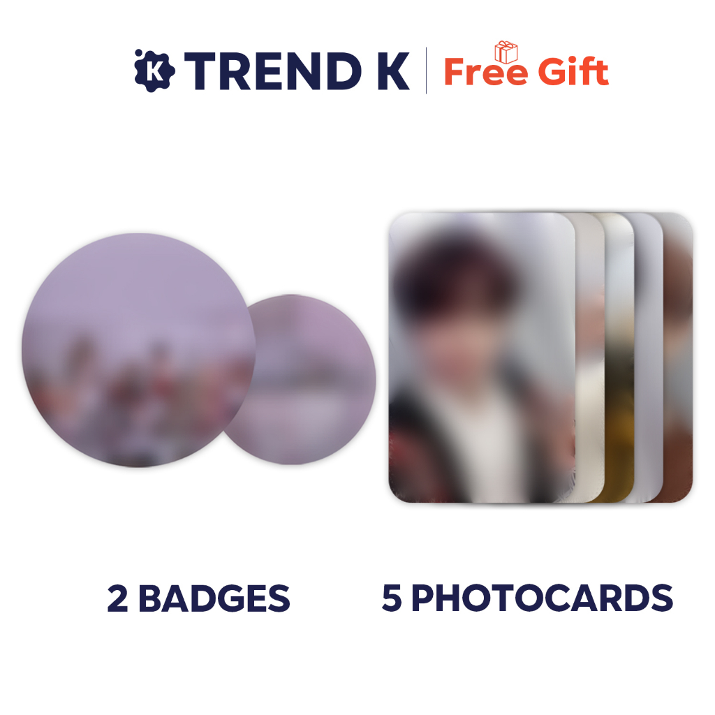 TREND K - [2 Badges + 5 Photocards] | 蝦皮購物