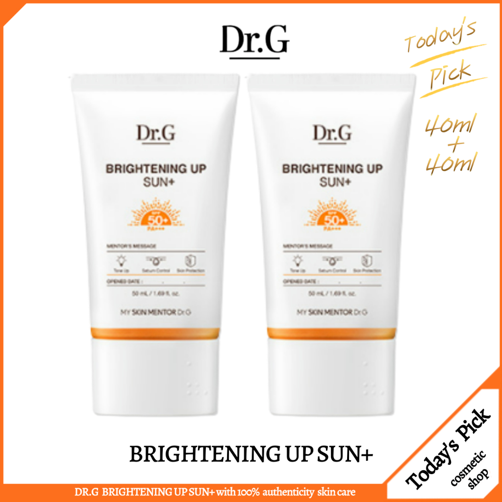 Dr.g SUNSCREEN UP SUN+ SPF 50+ PA++++(綠色溫和防曬+,提亮防曬+) | 蝦皮購物