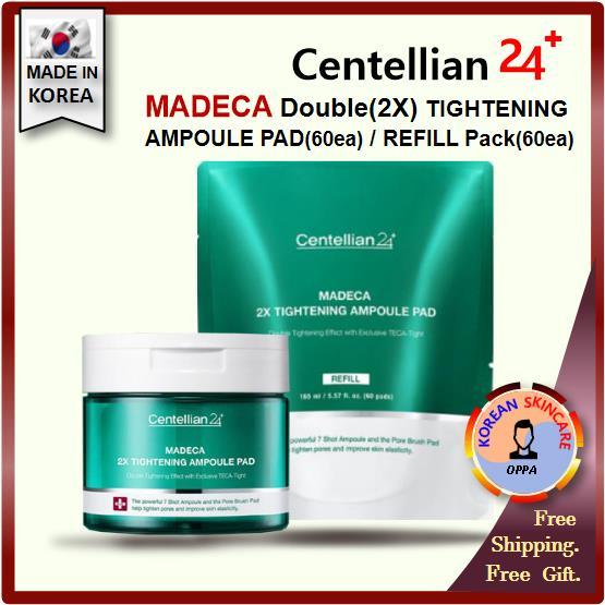 [Centellian 24] Double(2x) 緊緻安瓶墊 165ml(60 張) / REFILL Pack(1 | 蝦皮購物