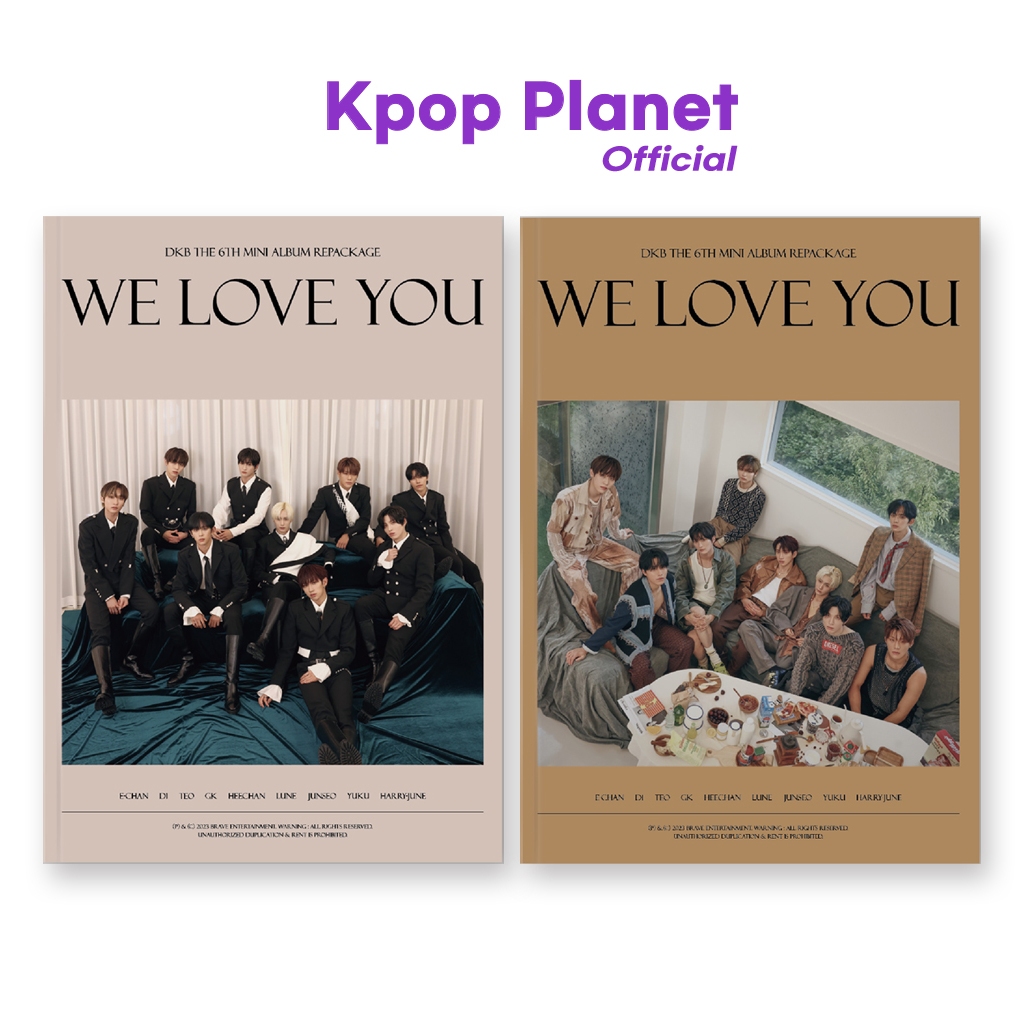 DKB - 6th Mini Repackage Album [ We Love You ] | 蝦皮購物