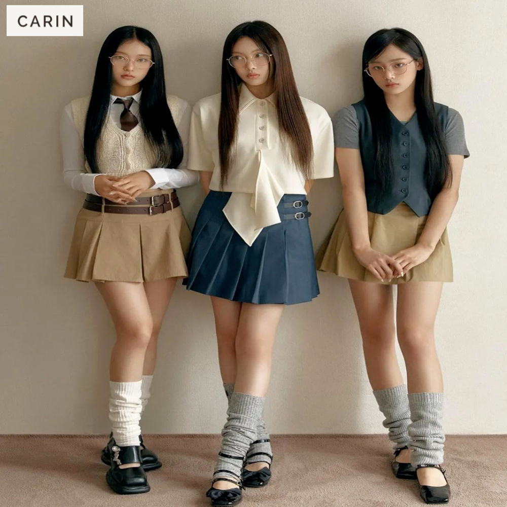 [CARIN] 2024 EDELL 眼鏡 / 淺金色 | 舒適/合身/耐用性強/可愛眼鏡/可愛 | 韓國流行款式直送 | 蝦皮購物