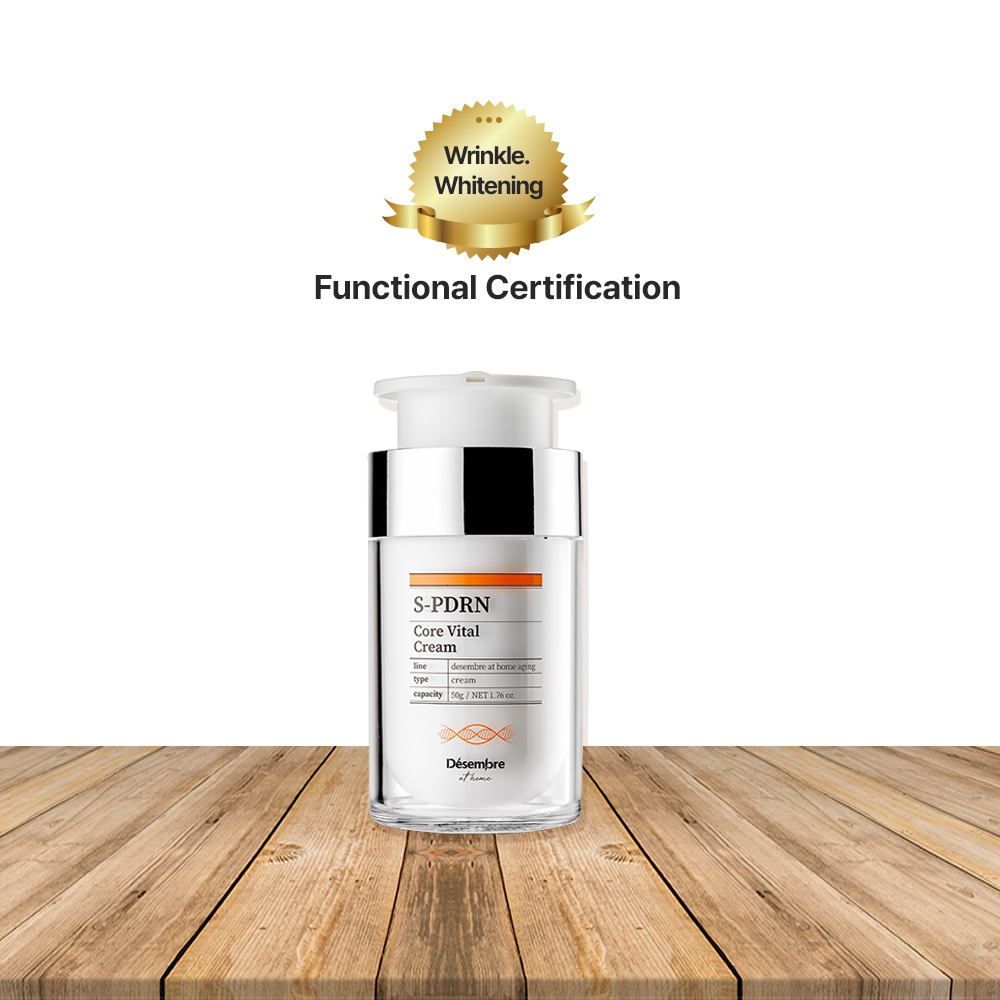 S-pdrn Core Vital Cream 50g (膜) / 韓國製造, 皺紋, 美白, DNA, 三文魚 | 蝦皮購物