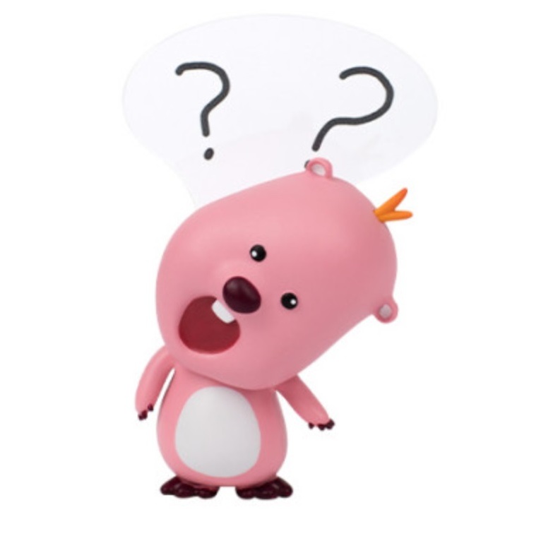 [Zanmang Loopy x Royche] 韓國卡通人物 粉紅小海貍 Loopy 顯示器屏幕手辦_4款 | 蝦皮購物