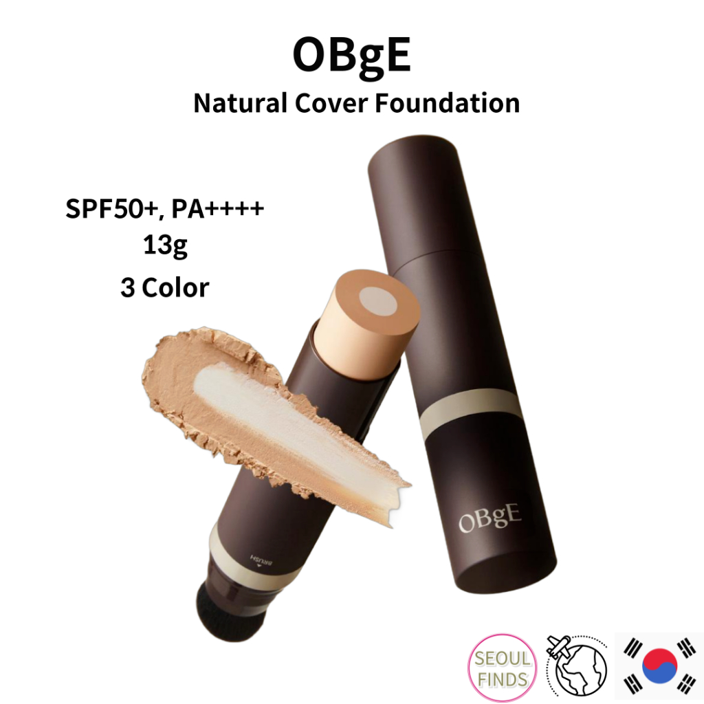 [OBgE] Natural Cover Foundation 13g SPF50+, PA++++ /Lotion 防 | 蝦皮購物