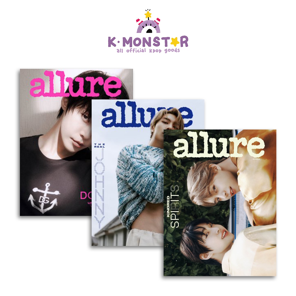2024.2 allure KOREA NCT JOHNNY DOYOUNG COVER | 蝦皮購物