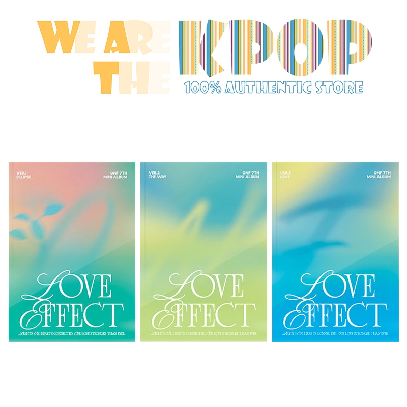 (3 version set) ONF 7th Mini Album [LOVE EFFECT] | 蝦皮購物
