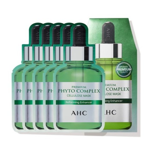 Ahc 優質植物複合纖維素面膜 5P | 蝦皮購物