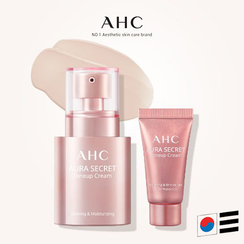 [AHC] Aura Secret Tone-Up Cream 遮瑕提亮底妝 10g / 30g / 50g | 蝦皮購物