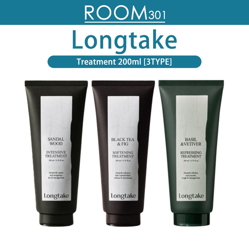 [LONGTAKE] Vegan Treatment (200ml) 3Type [檀香/紅茶和無花果/羅勒和香根草] | 蝦皮購物