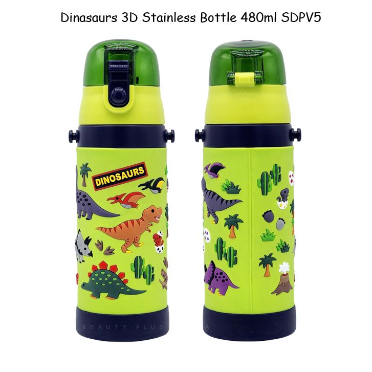 [SKATER] 恐龍/快樂/獨角獸 3D 不銹鋼瓶 480ml SDPV5 | 蝦皮購物