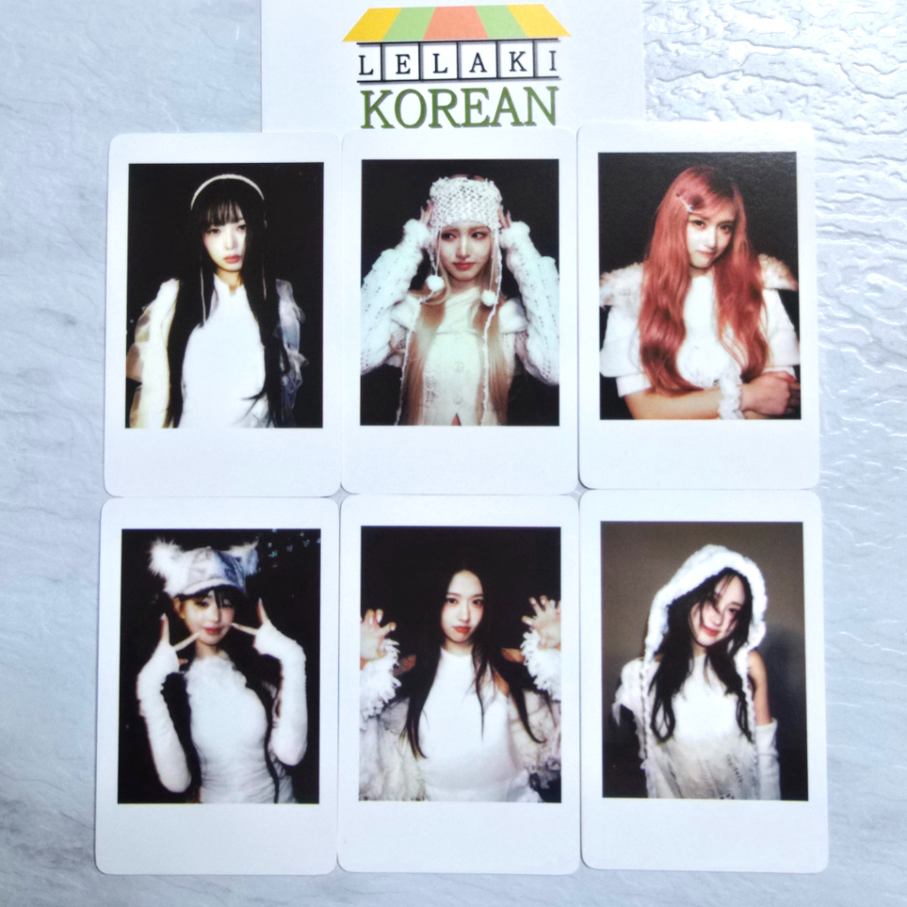 IVE 3rd EP Album [ IVE EMPATHY ] withmuu LUCKYDRAW Polaroid | 蝦皮購物