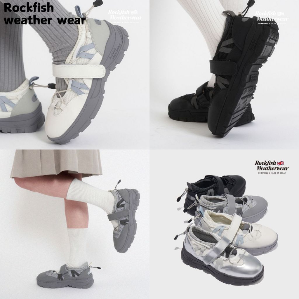 [Rockfish Weatherwear] BRYN VELCRO SNEAKERS(MESH) - 4color / | 蝦皮購物