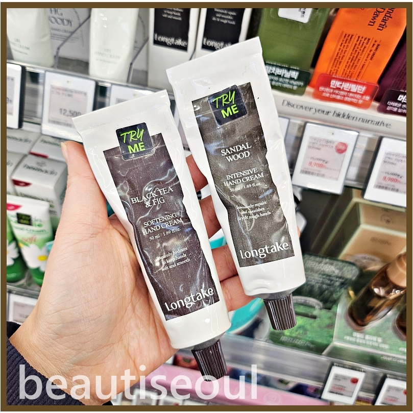 韓國 LONGTAKE 護手霜 50ml [2種] 檀香 / 紅茶無花果 | 蝦皮購物