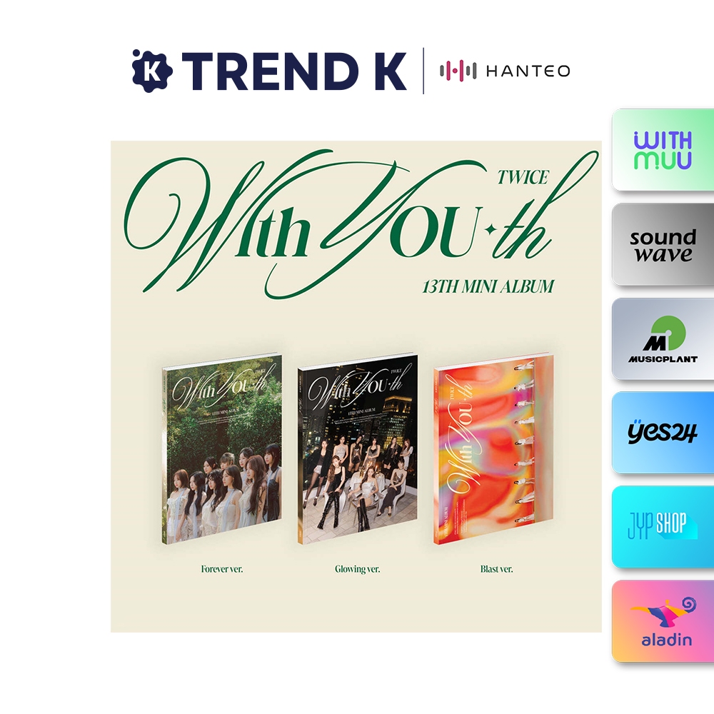 TWICE - 12th Mini Album [With YOU-th] | 蝦皮購物