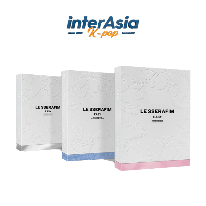 LE SSERAFIM - 3rd Mini Album 'EASY' (Random Ver.) | 蝦皮購物